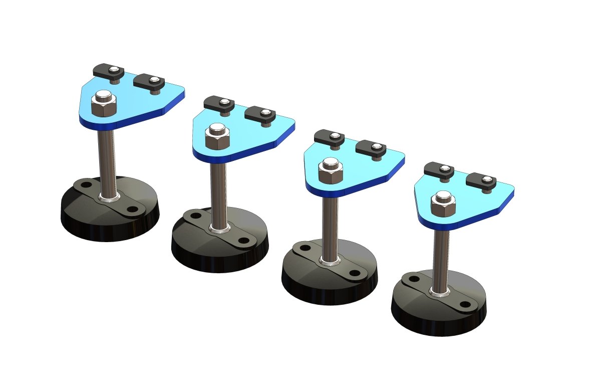 SBR Adjustable Feet Kit - Sims by Racers – Simsbyracers